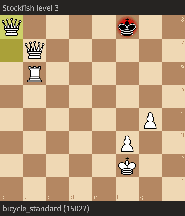 bicycle_standard (1502?) - Stockfish level 3 • lichess.org