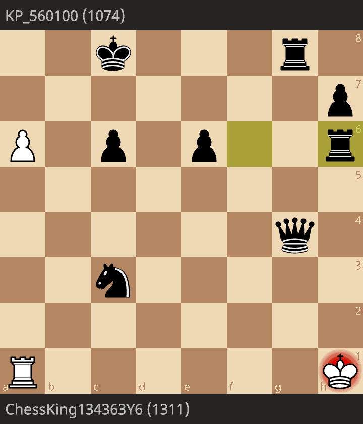 chessking134363y6 (1311) - KP_560100 (1074) • lichess.org